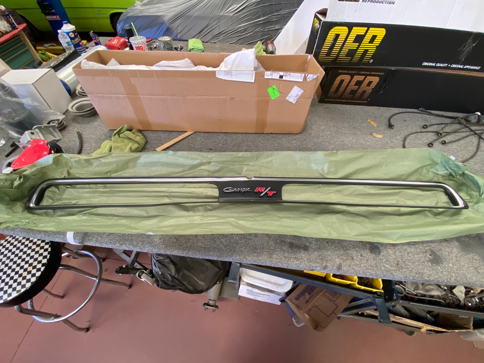 1970 Dodge Charger Rear Finish Panel – Restored – $2700 – S&S Mopar Muscle